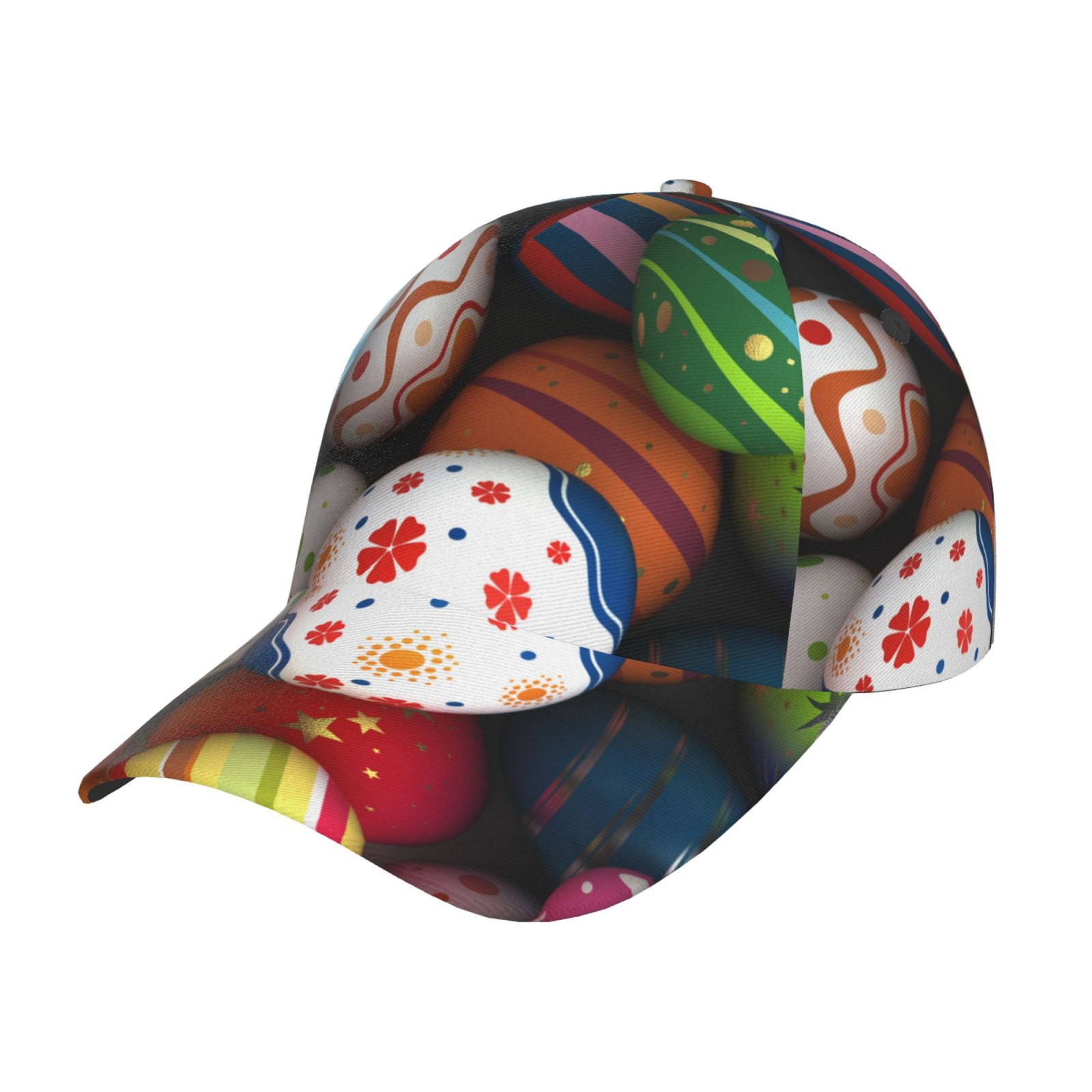Balery Easter Egg Baseball Cap For Women Men,Adjustable Size For ...