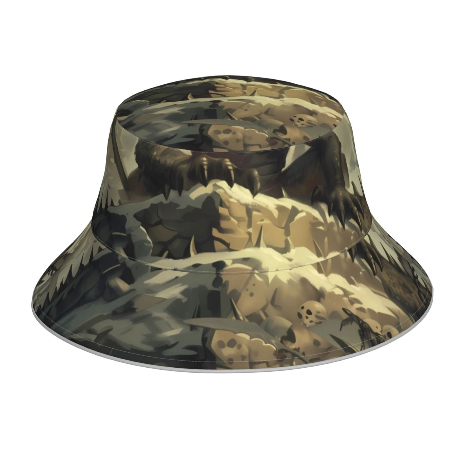 Balery Epic Dragon Skull Scene Sun Hats for Men Women Bucket Hat UPF 50 ...