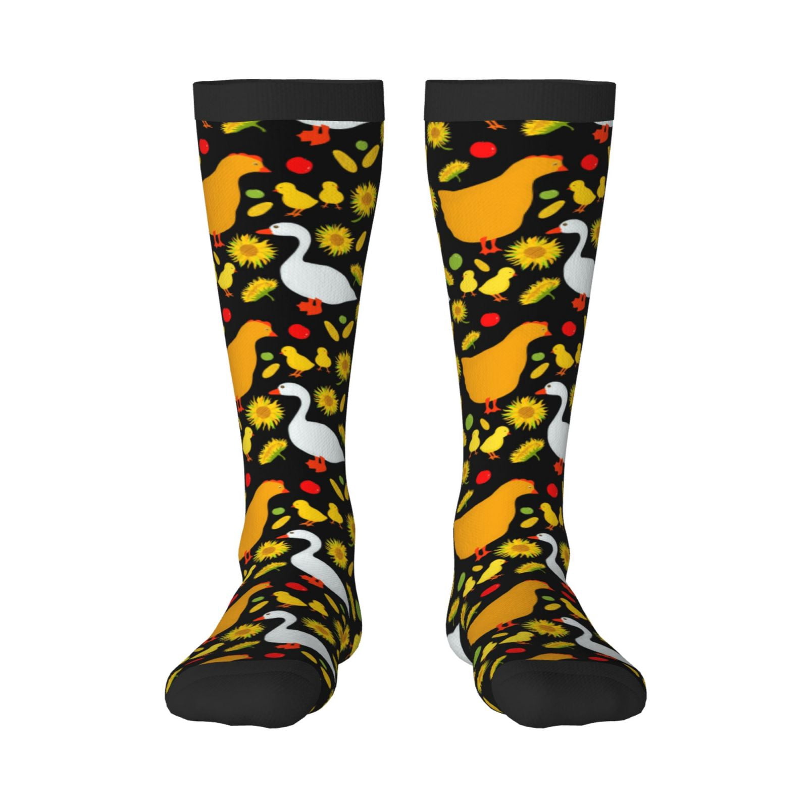 Balery Farm Goose Fun Novelty Socks Men'S Women'S Crew Socks Funny ...