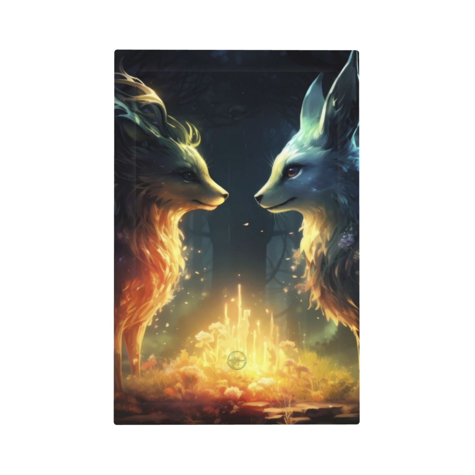 Balery Firefly Forest Fox for Duplex Wall Plates Kit, Electrical Outlet ...