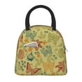 Balery Floral with Butterflies Pattern Lunch Bag Women, Lunch Box ...