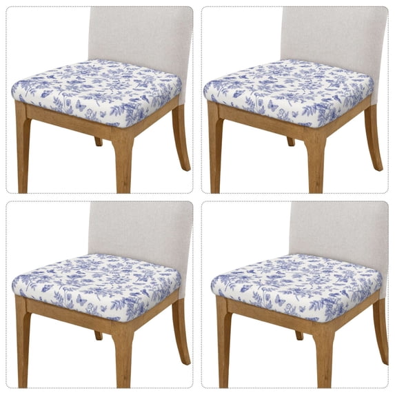Balery Floral Butterfly Stretch Couch Cushion Covers, Individual Sofa ...