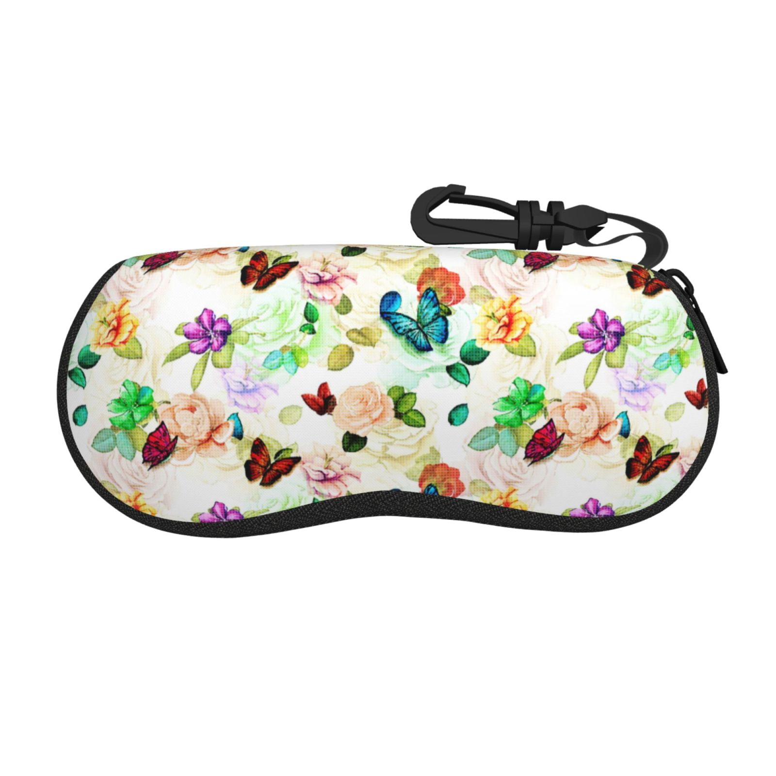 Balery Floral Vintage for Zipper Sunglasses Case, Eyeglasses Cases ...
