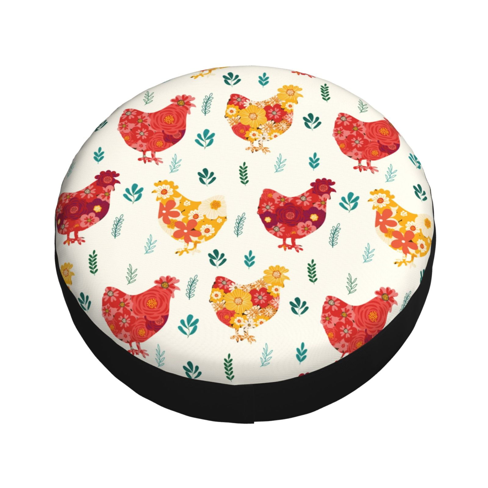 Balery Flower Chicken Tire Covers - Tough Tire Wheel Protector for ...