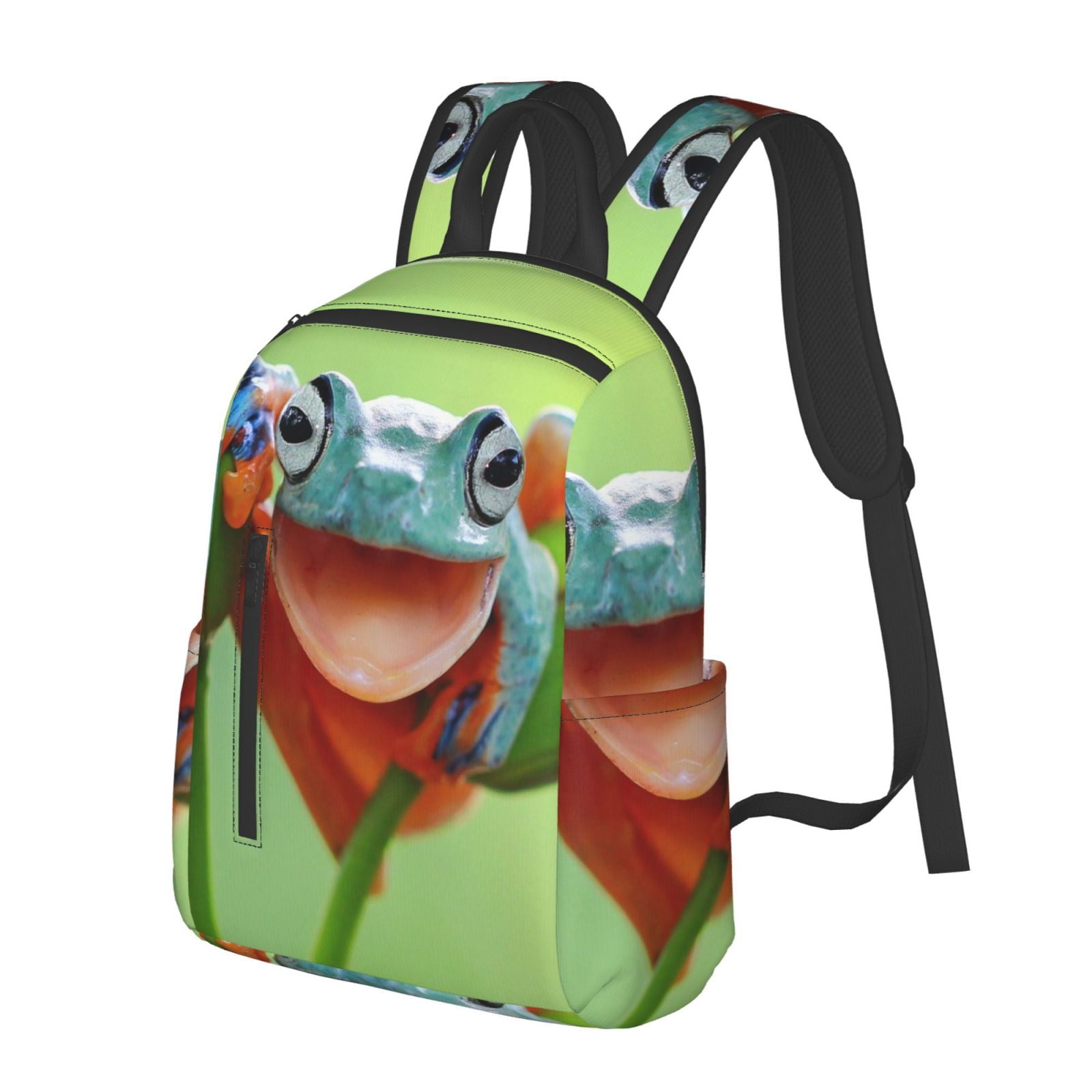 Balery Flying Frog On Branch Lightweight Backpack for Men and Women ...
