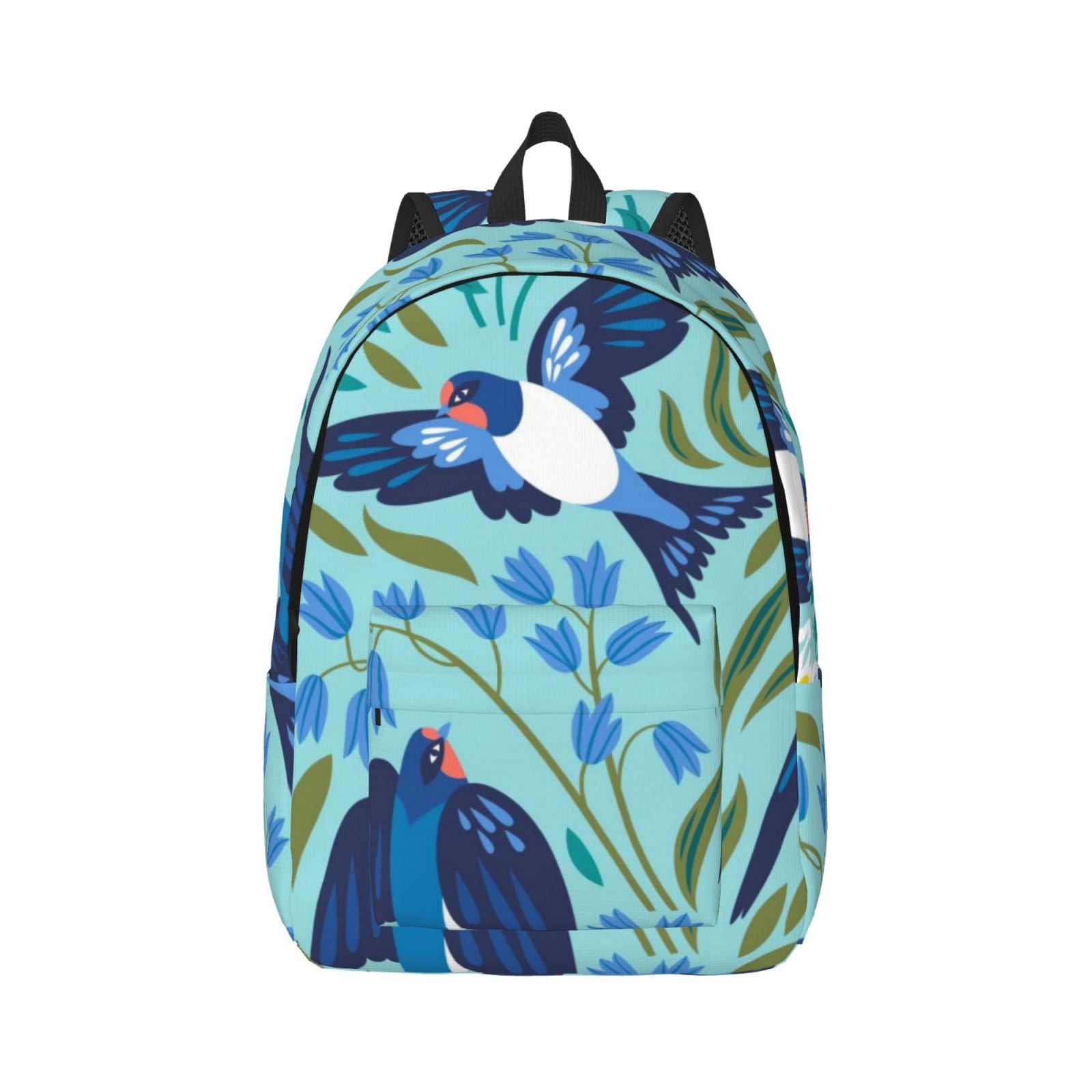 Balery Flying Swallows Vintage Canvas Backpack for Men and Women ...