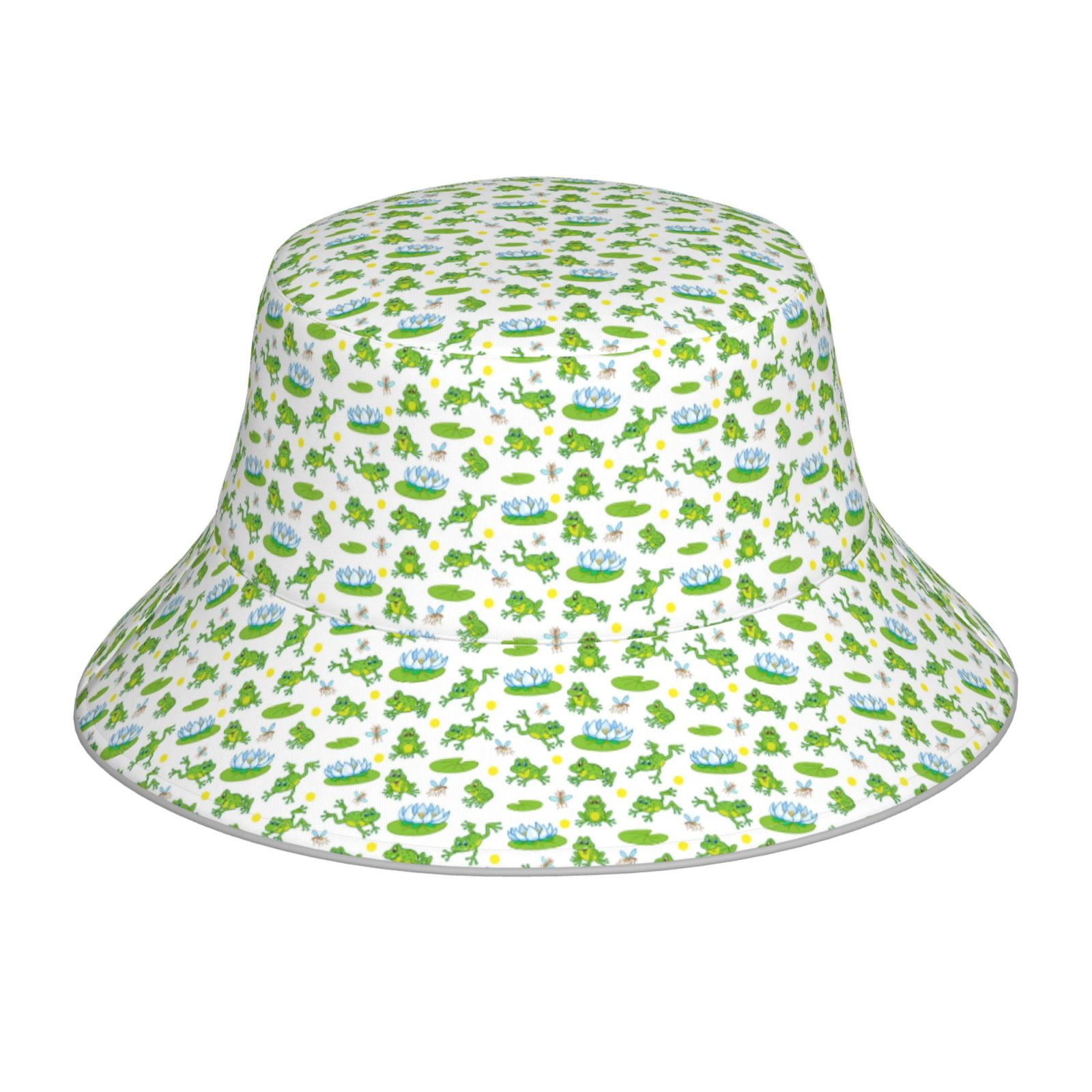 Balery Frogs Jumping Sun Hats for Men Women Bucket Hat UPF 50+ Buckey ...