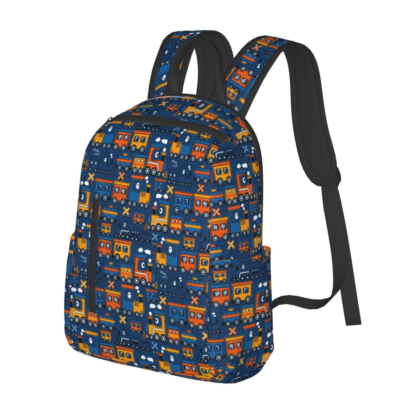 Balery Funny Steam Train Lightweight Backpack for Men and Women ...