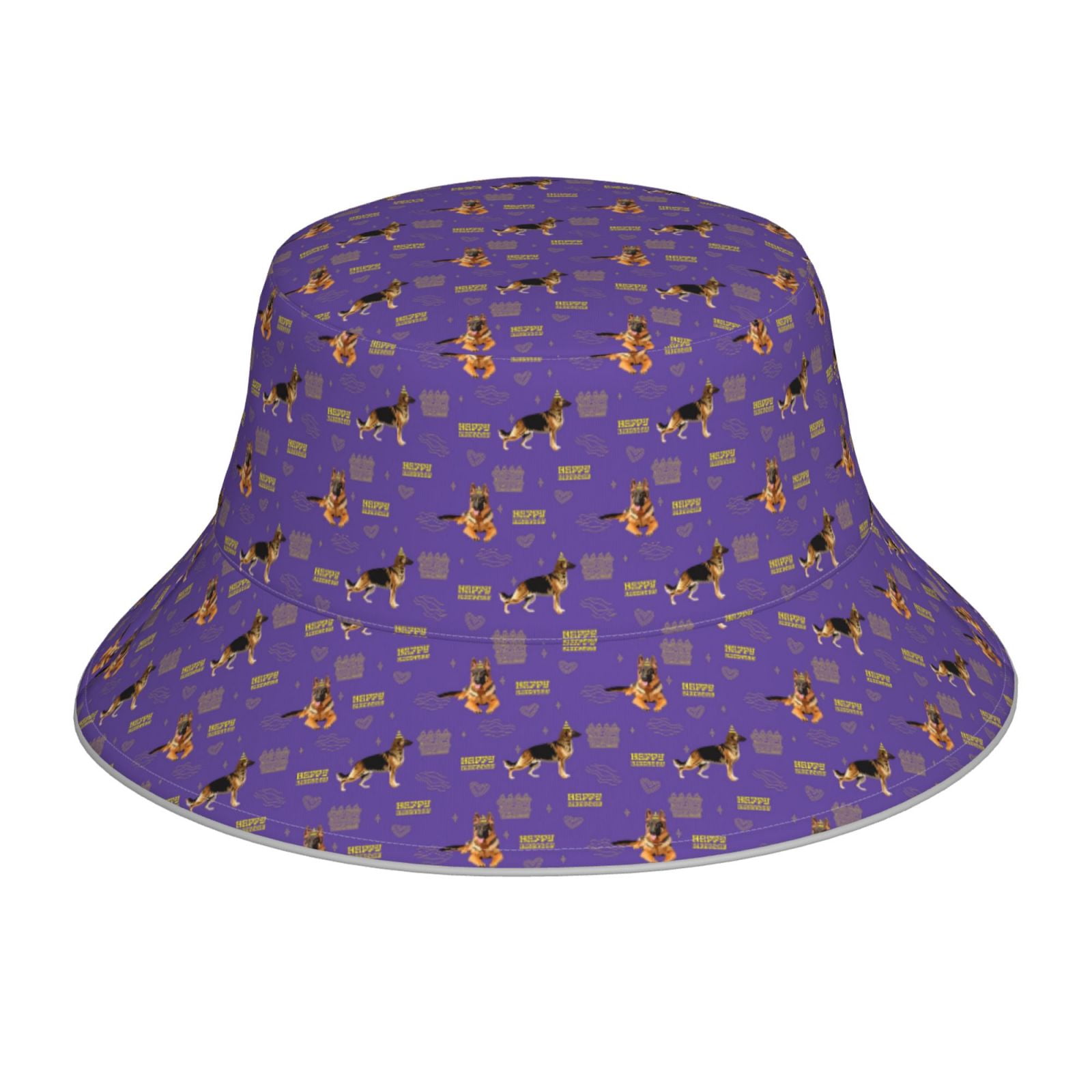 Balery German Shepherd Dog Sun Hats for Men Women Bucket Hat UPF 50 ...