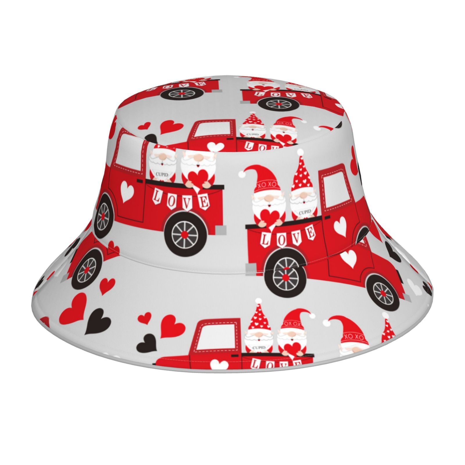 Balery Gnomes On The Car Sun Hats for Men Women Bucket Hat UPF 50 ...