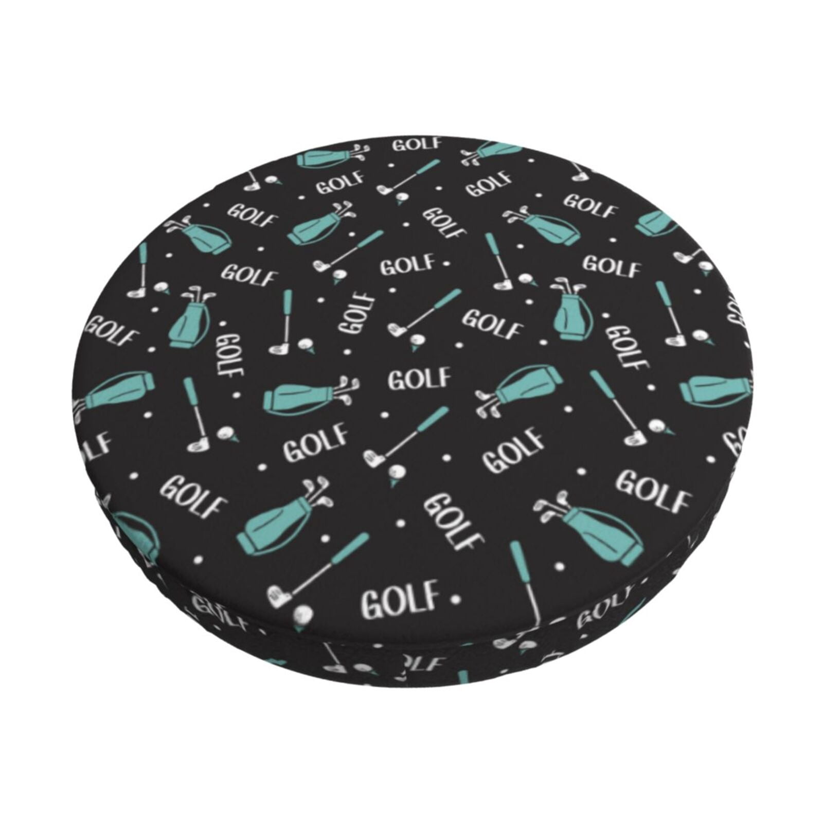 Balery Golf Bags And Balls Round Bar Stool Seat Covers Velvet Fabric ...