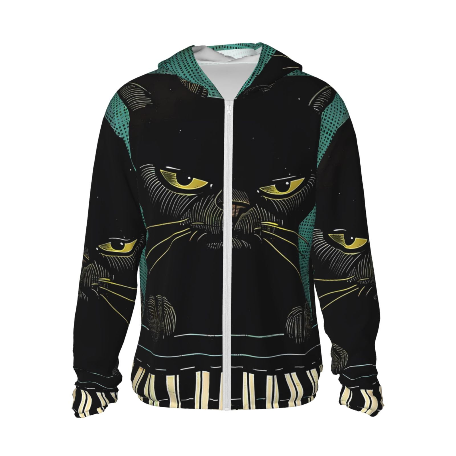Balery Grumpy Cat Pianist Men's Women's UPF 50+ Sun Protection ...