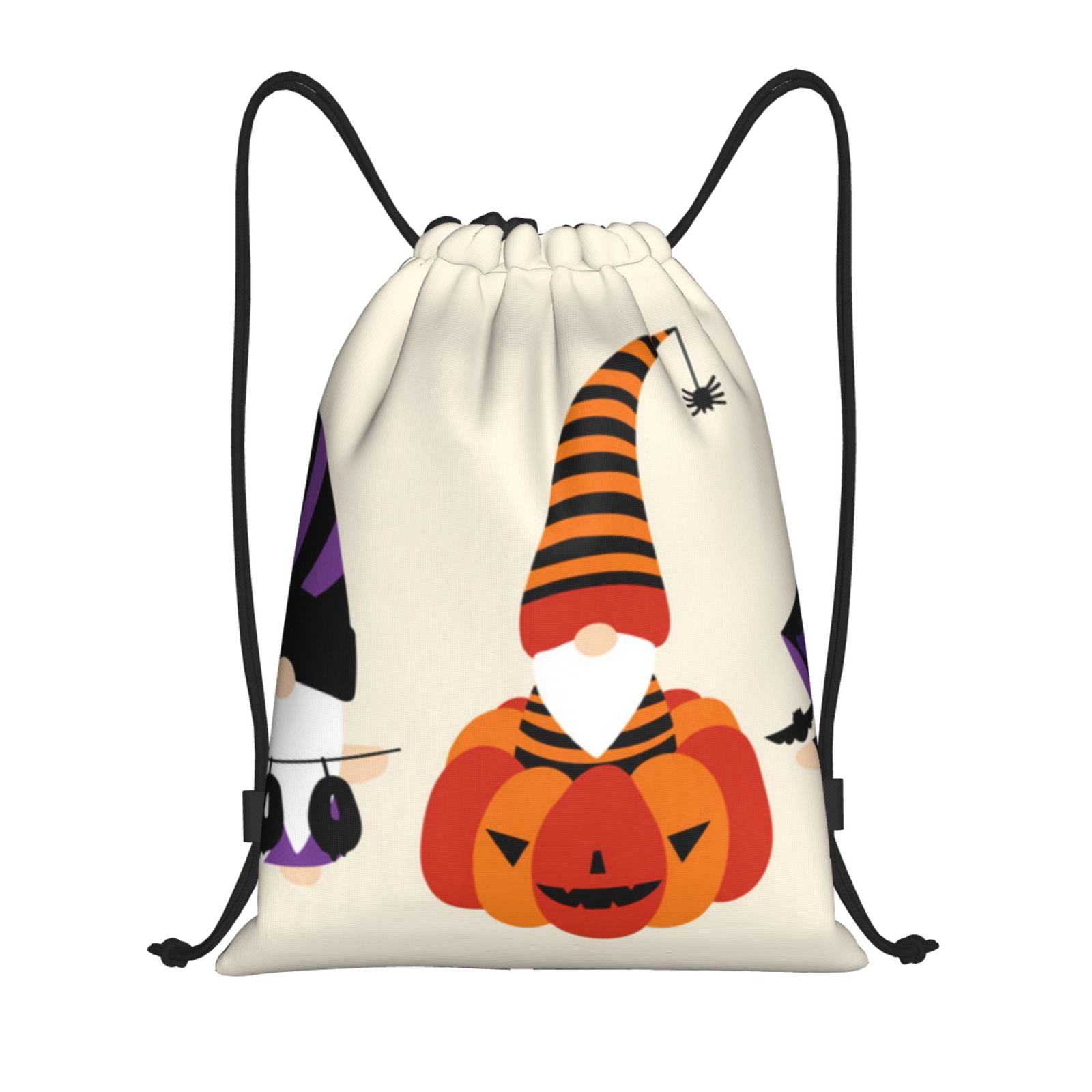 Balery Halloween Gnomes1 Pattern Drawstring Backpack Bag Sport Gym ...