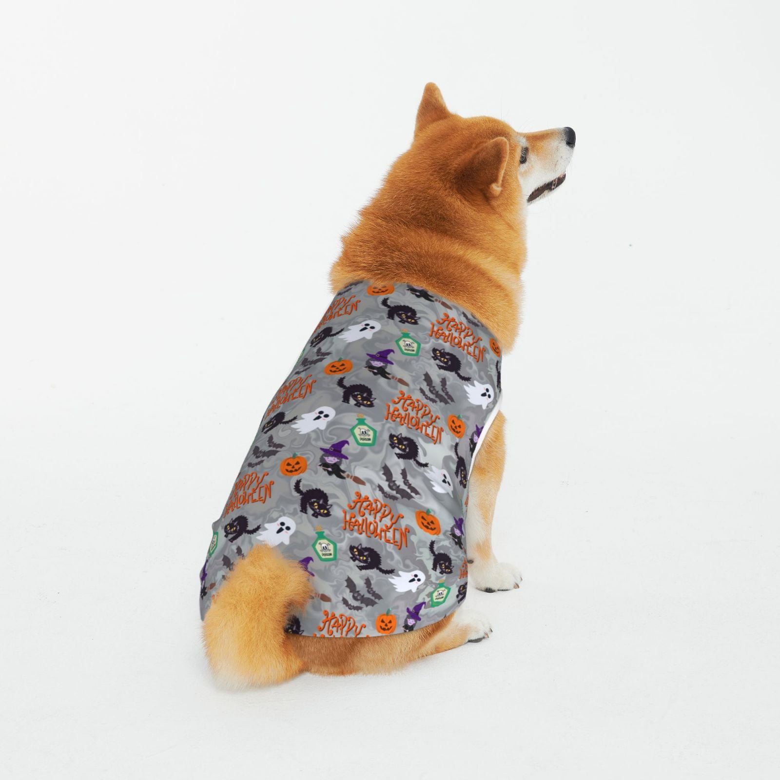 Balery Happy Halloween Pattern Cat Dog Sweater,Knit Big Dog Sweater ...