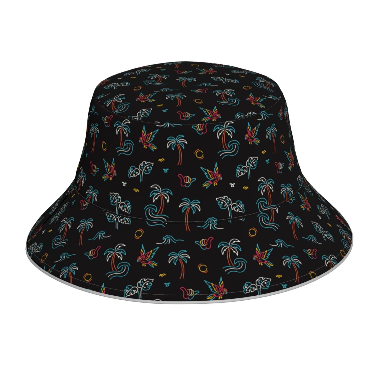 Balery Hawaiian Style Sun Hats for Men Women Bucket Hat UPF 50+ Buckey ...