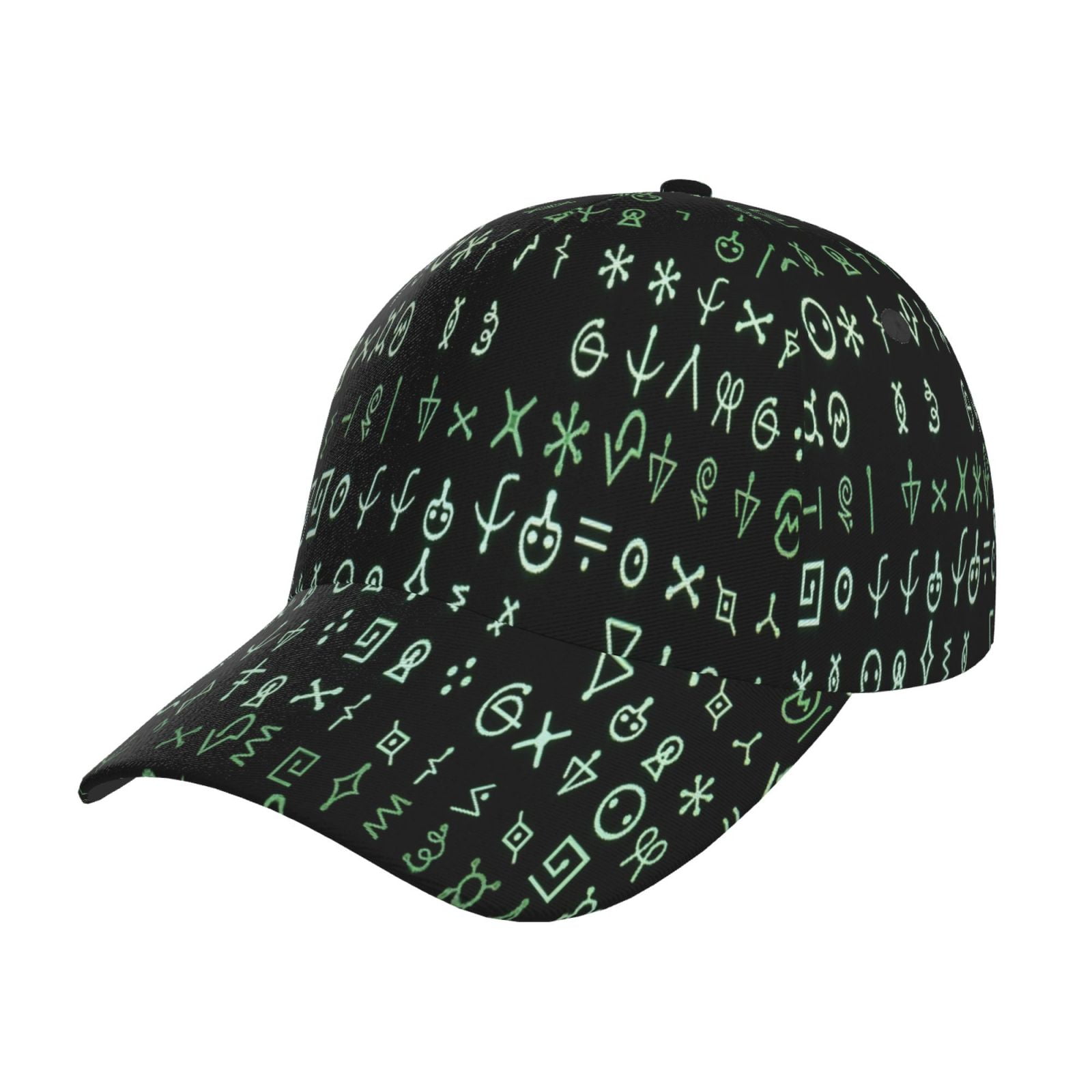 Balery Hieroglyphic Symbols Pattern Baseball Cap Adjustable Size for ...