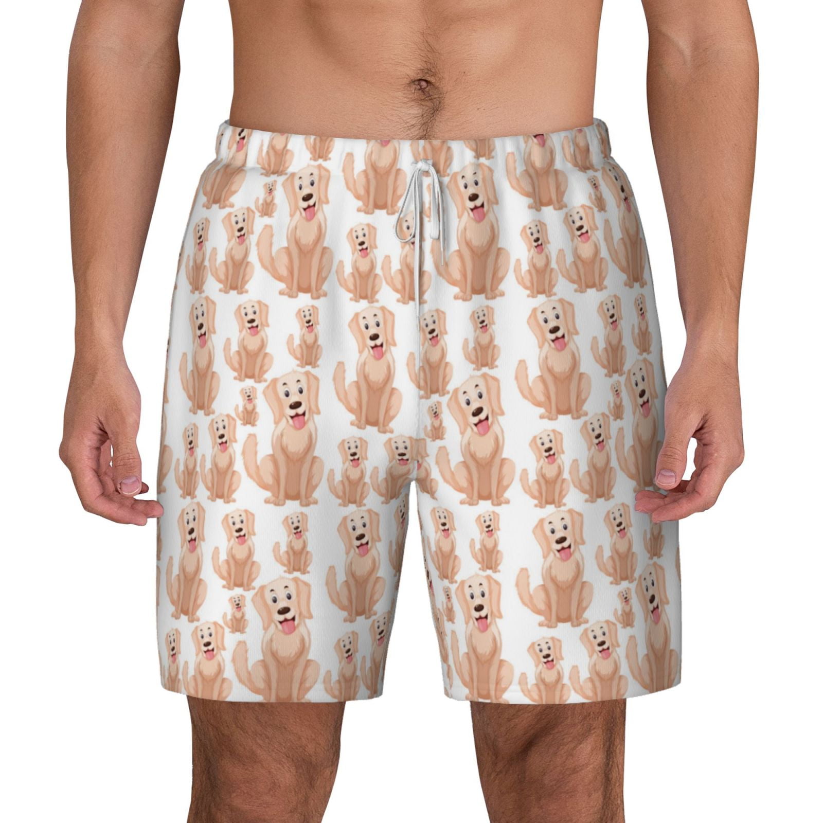 Balery Labrador Retriever Dog Mens Swim Trunks Swim Shorts for Men ...