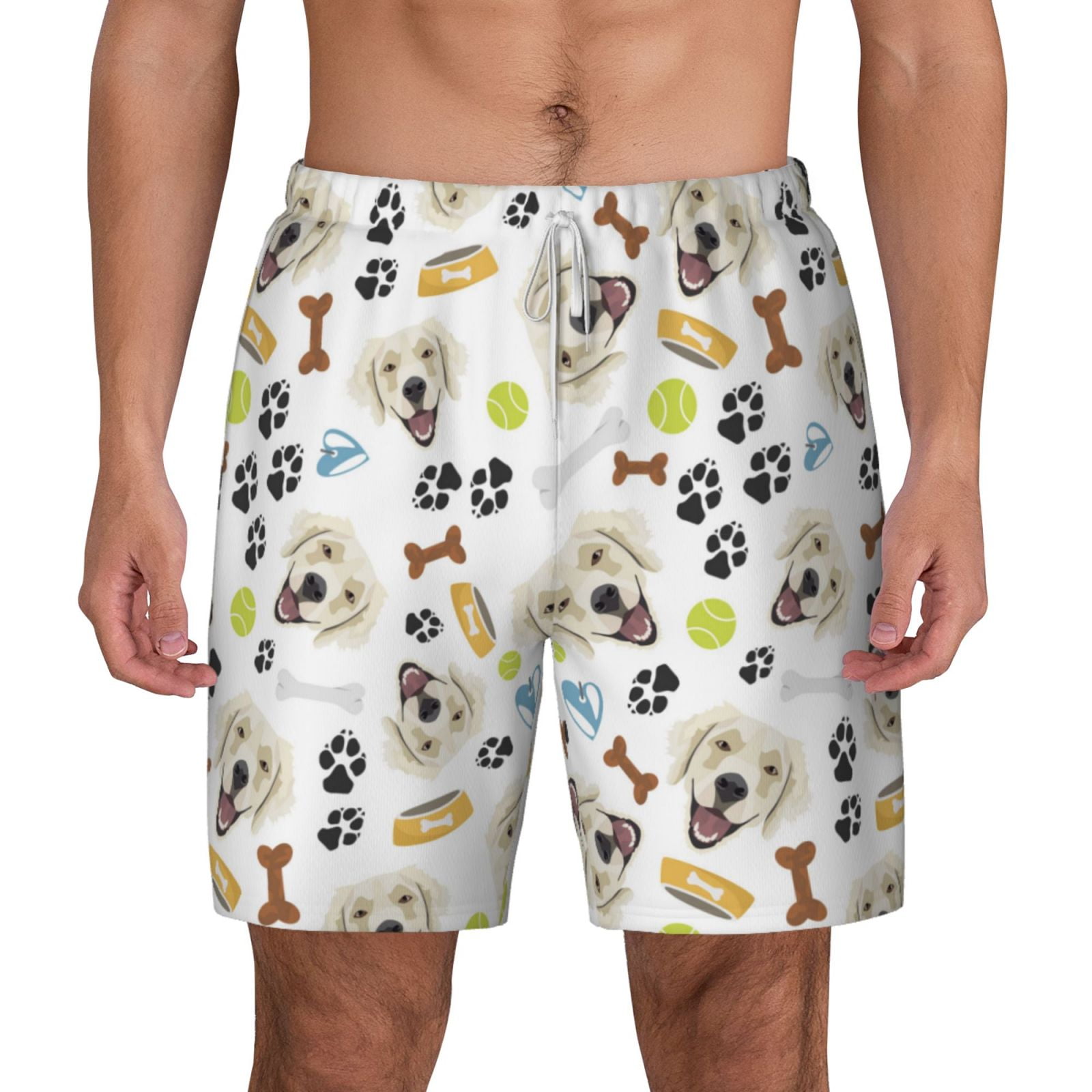 Balery Labrador Retriever Dog Mens Swim Trunks Swim Shorts for Men ...