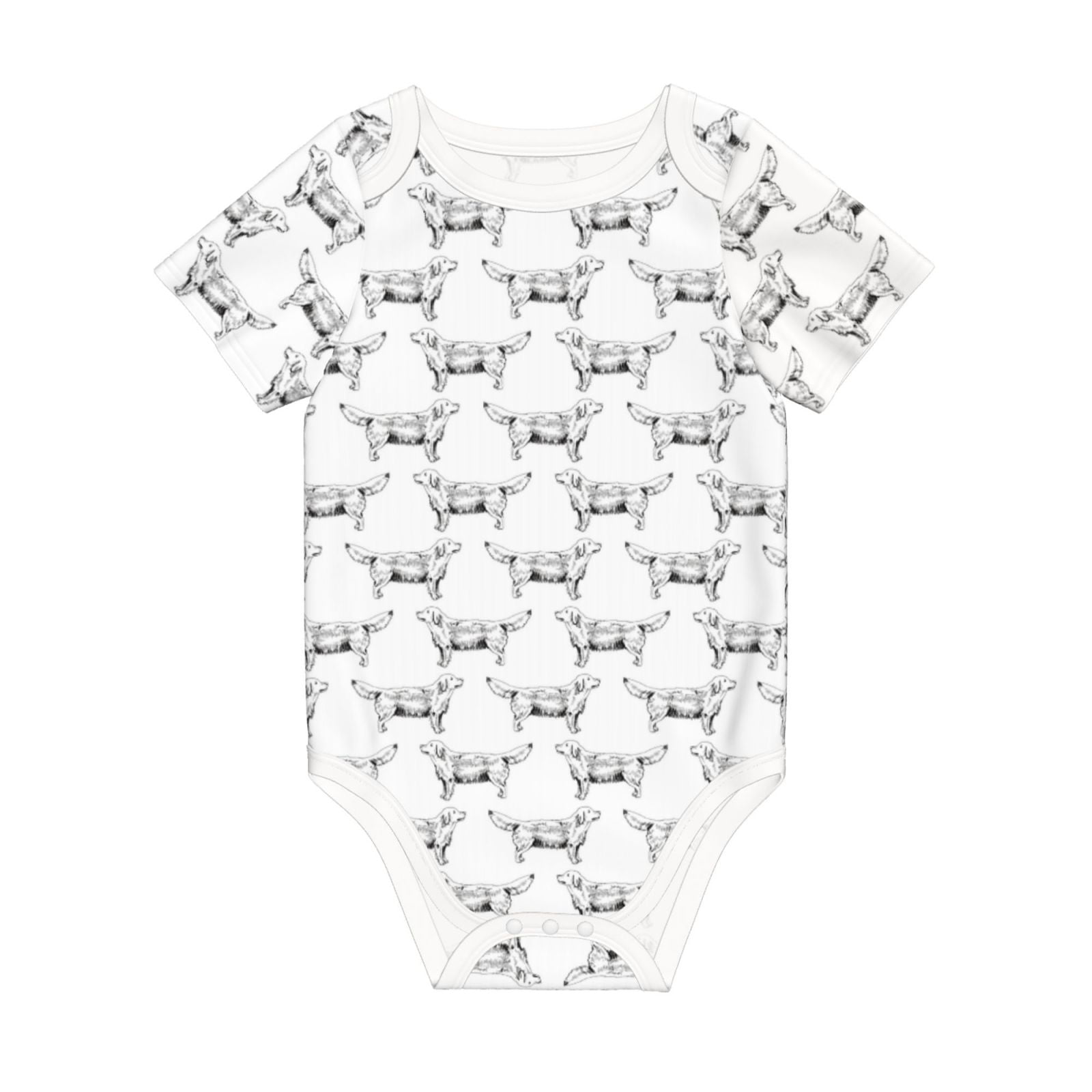 Balery Labrador Retriever Dog Pattern Baby Climbing Clothes Infant ...