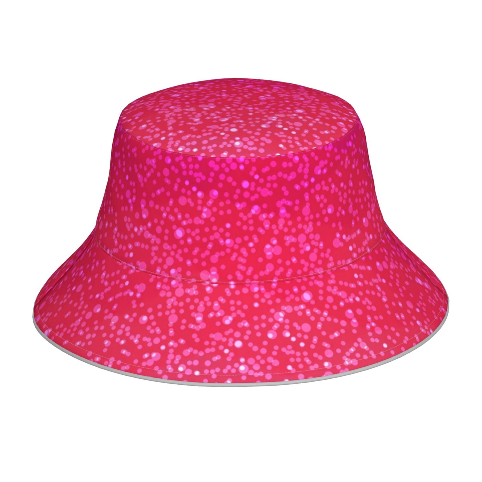 Balery Light Purple Glitter Sun Hats for Men Women Bucket Hat UPF 50 ...
