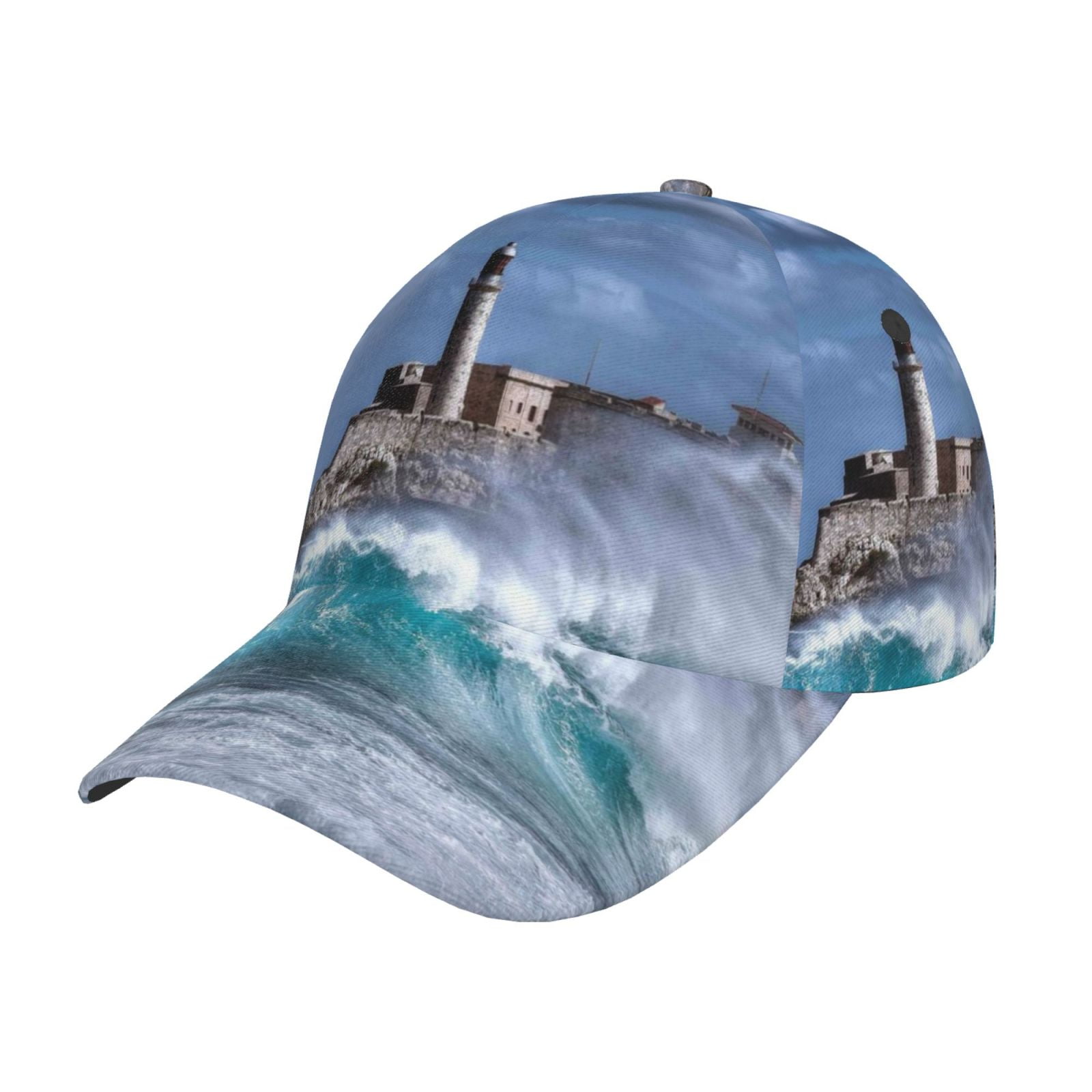 Balery Lighthouse In Havana Baseball Cap For Women Men,Adjustable Size ...