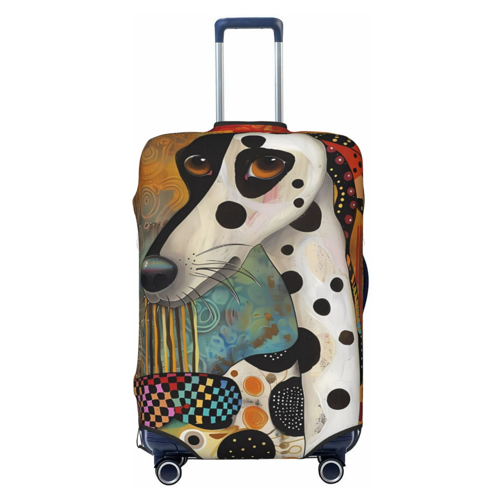 Balery Luggage Cover Abstract Dalmatian Art Print Suitcase Covers for ...