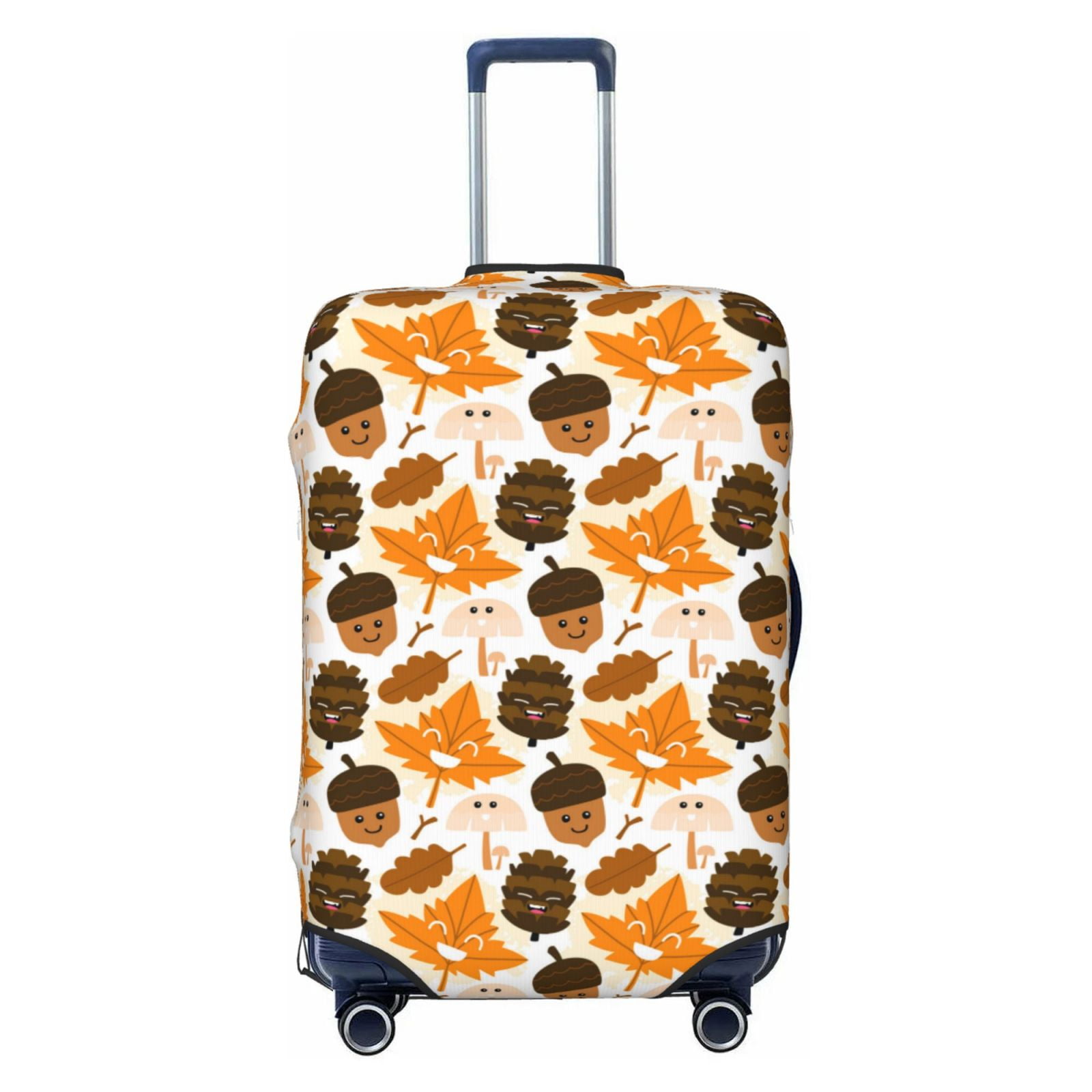 Balery Luggage Cover Autumn Woodland Characters Print Suitcase Covers ...