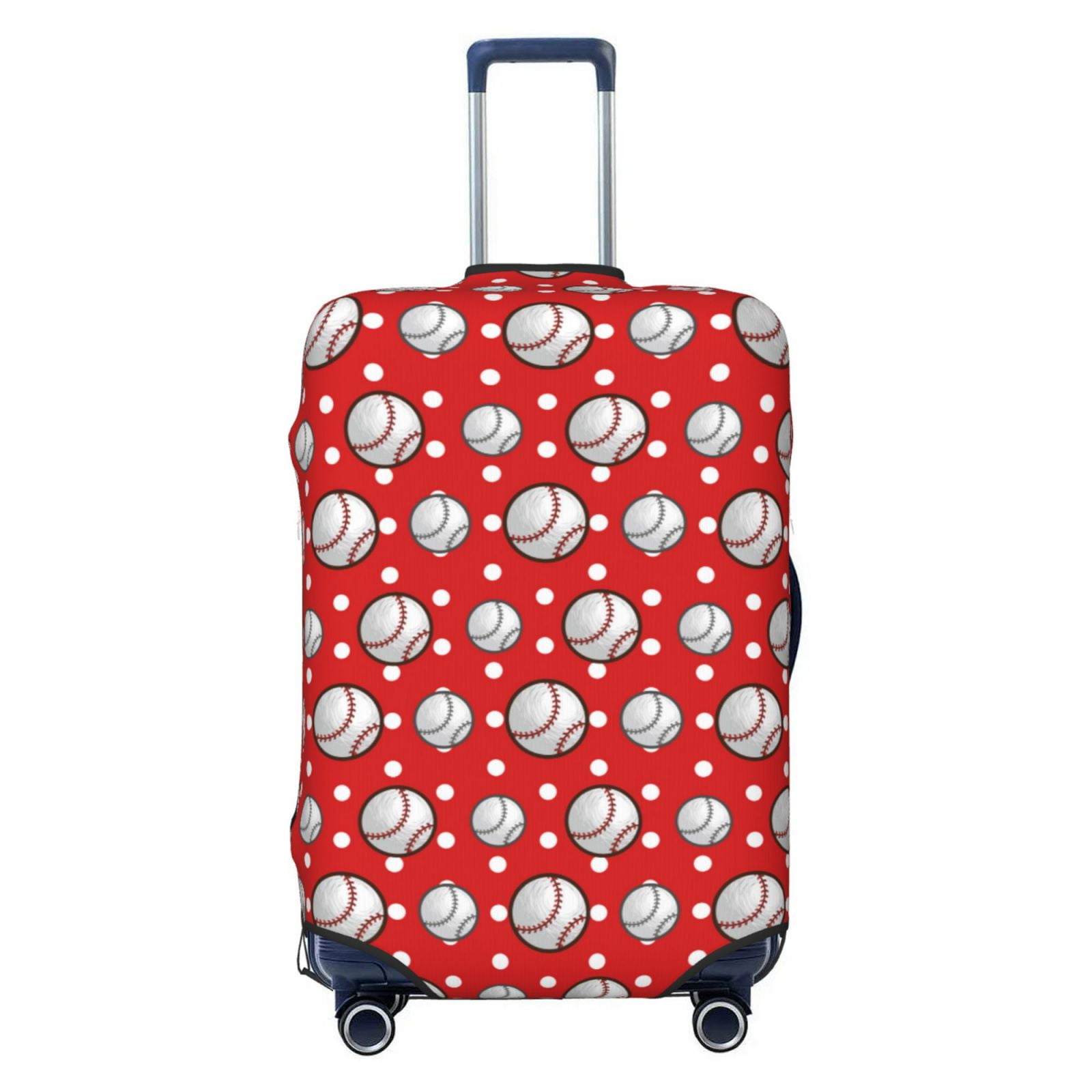 Balery Luggage Cover Cute Baseball Print Suitcase Covers for Luggage ...