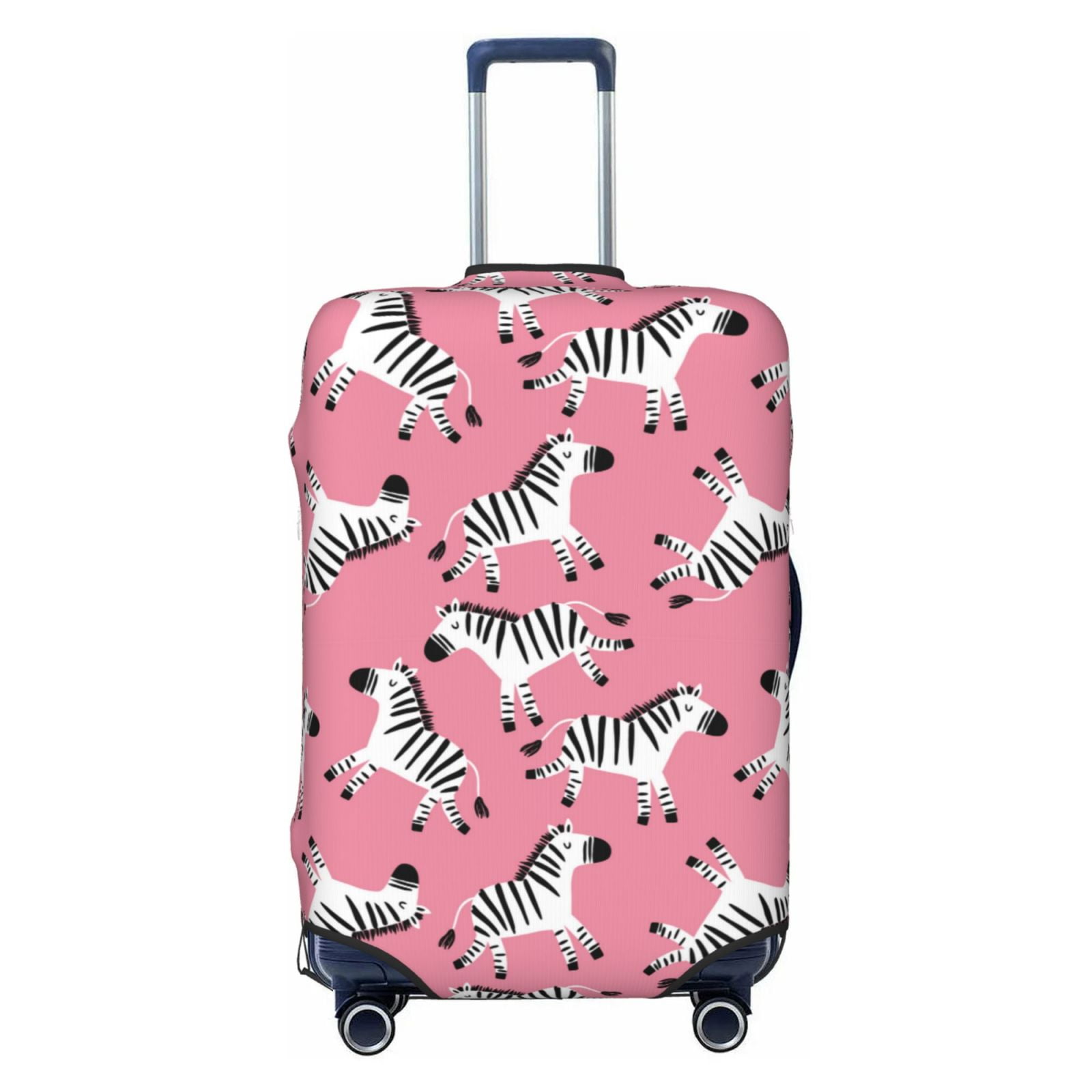 Balery Luggage Cover Cute Cartoon Zebra Print Suitcase Covers for ...