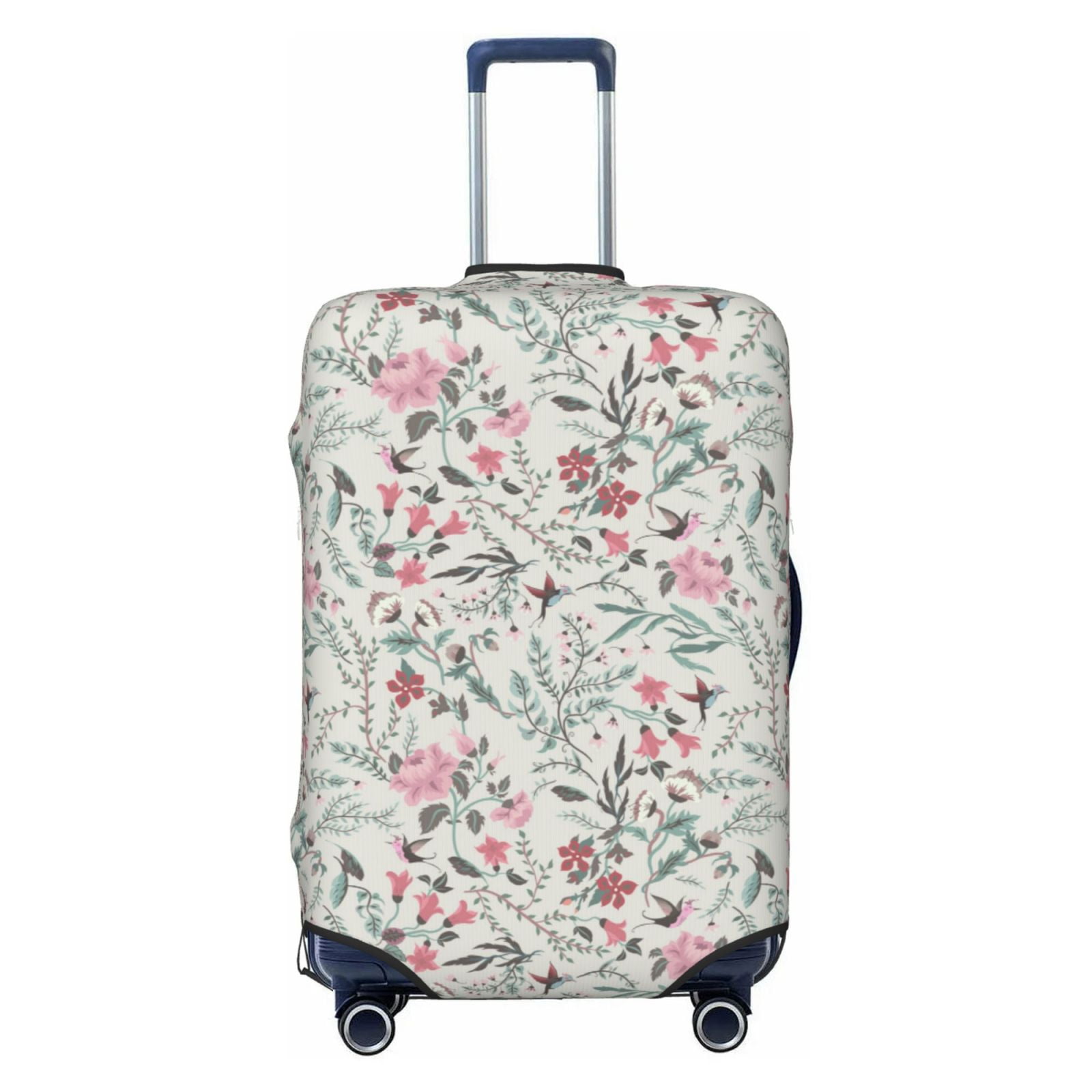 Balery Luggage Cover Fairy Floral Print Suitcase Covers for Luggage ...