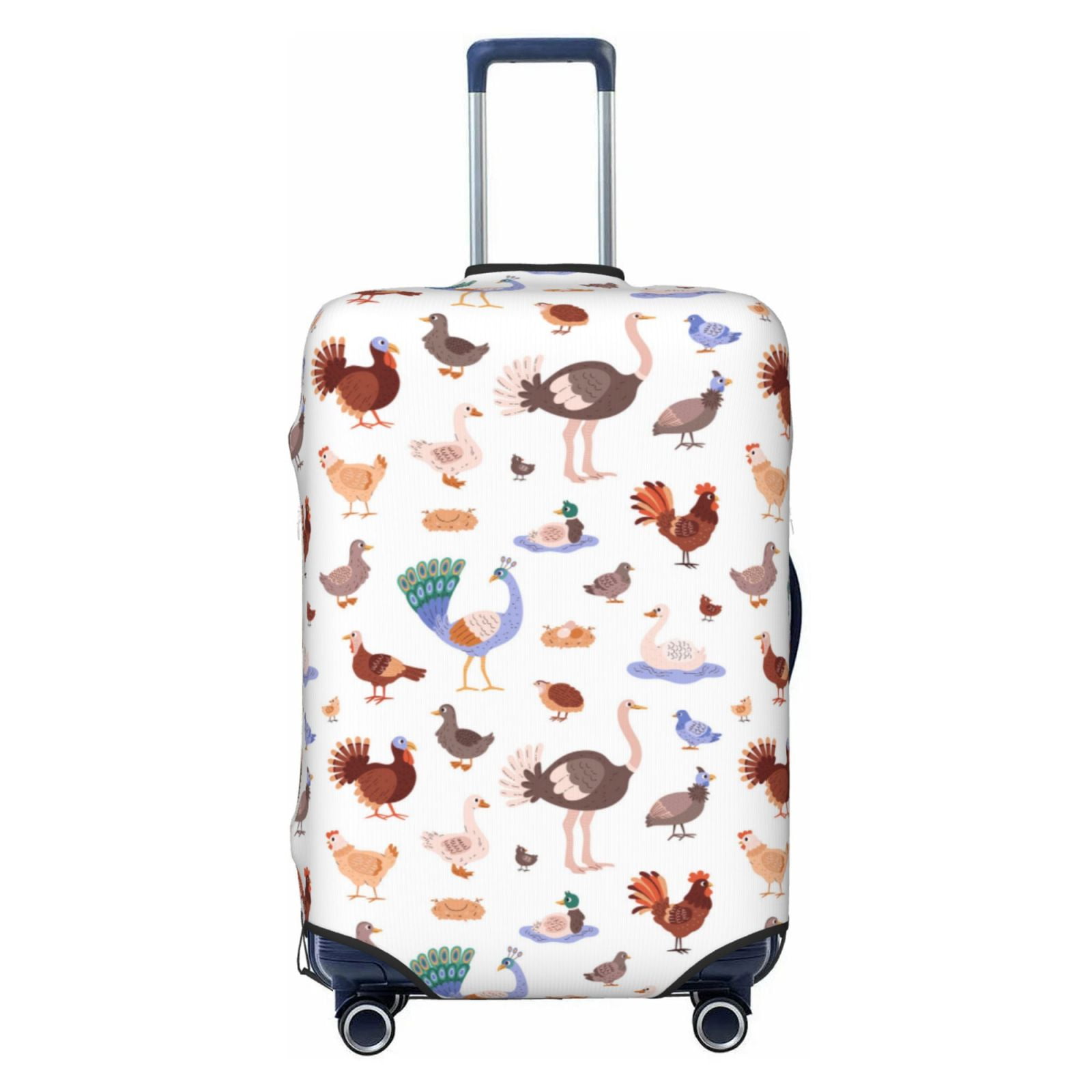 Balery Luggage Cover Farm Birds Goose Print Suitcase Covers for Luggage ...