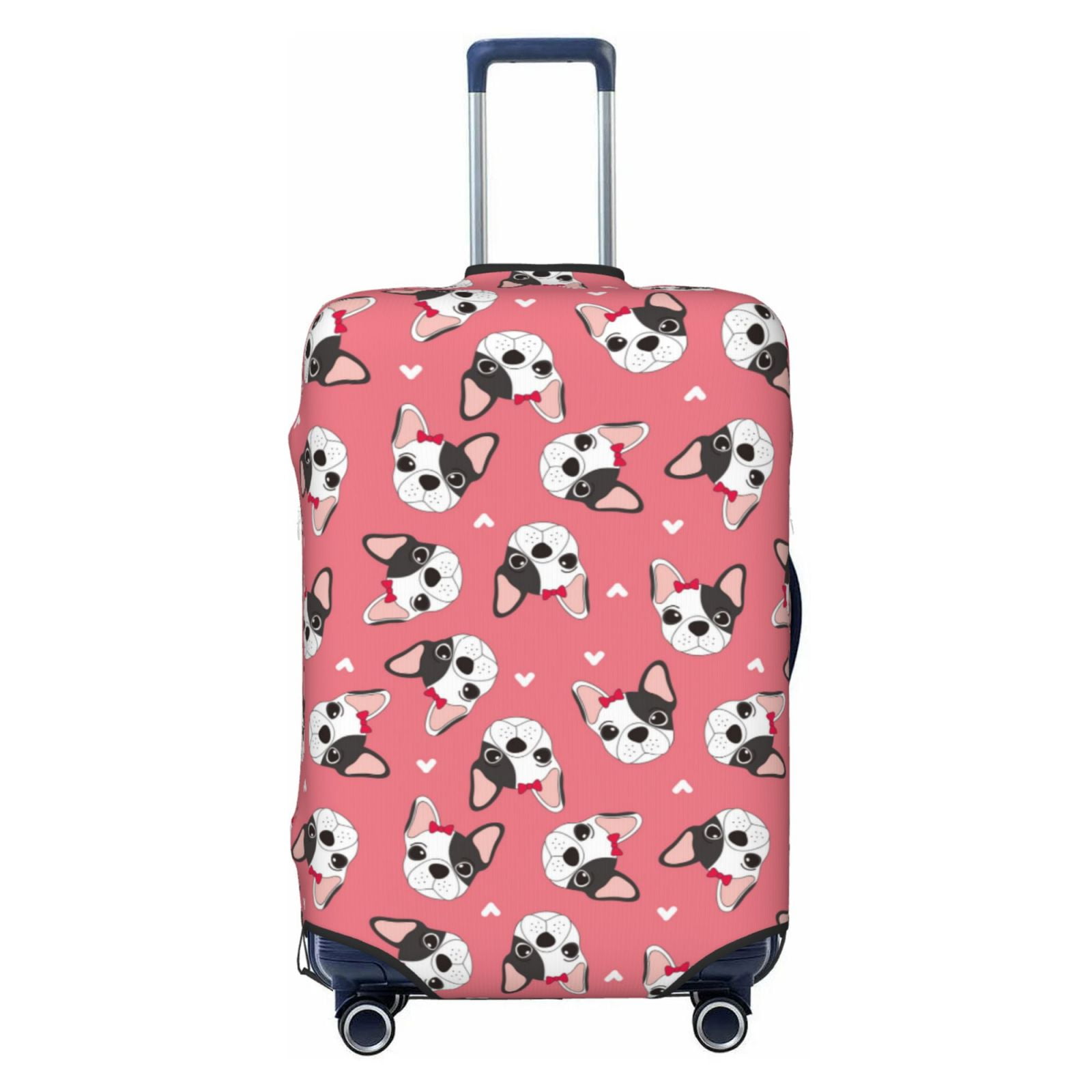 Balery Luggage Cover French Bulldog Face Print Suitcase Covers for ...