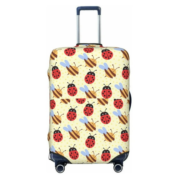 Balery Luggage Cover Ladybug And Bee Print Suitcase Covers for Luggage ...
