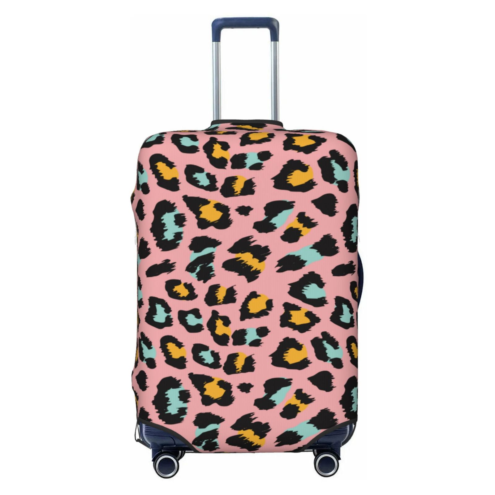 Balery Luggage Cover Leopard Print Suitcase Covers for Luggage Elastic ...