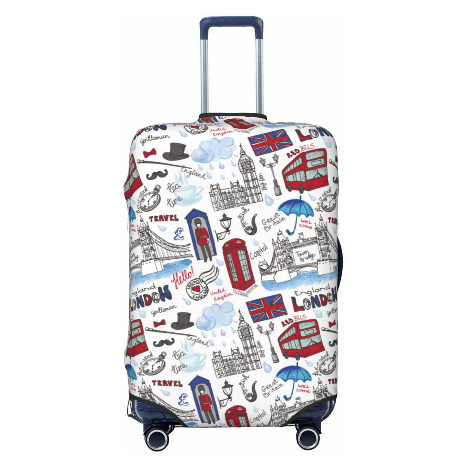 Balery Luggage Cover London Landmark2 Print Suitcase Covers for Luggage ...