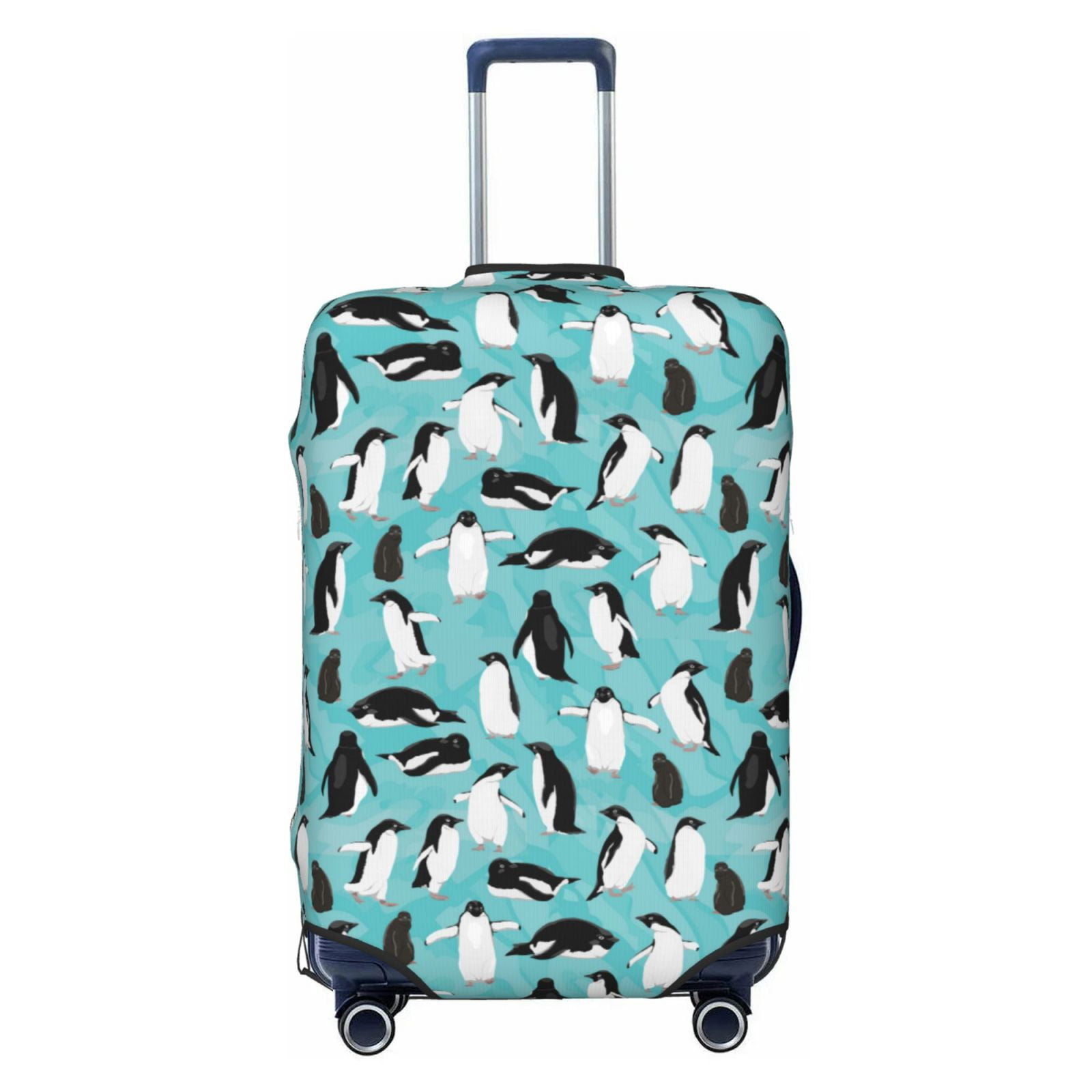 Balery Luggage Cover Penguins Print Suitcase Covers for Luggage Elastic ...