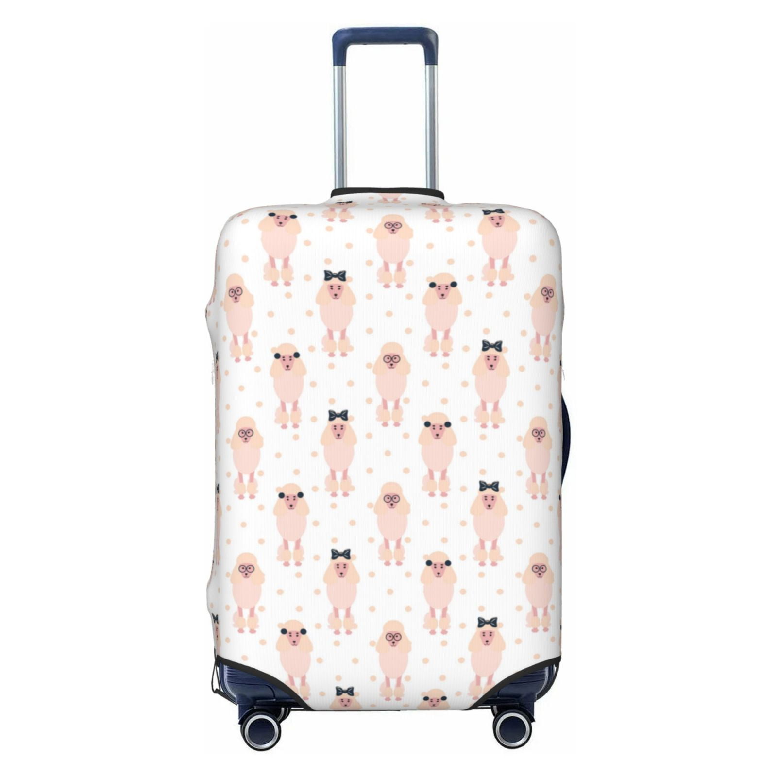 Balery Luggage Cover Poodle Dog Print Suitcase Covers for Luggage ...