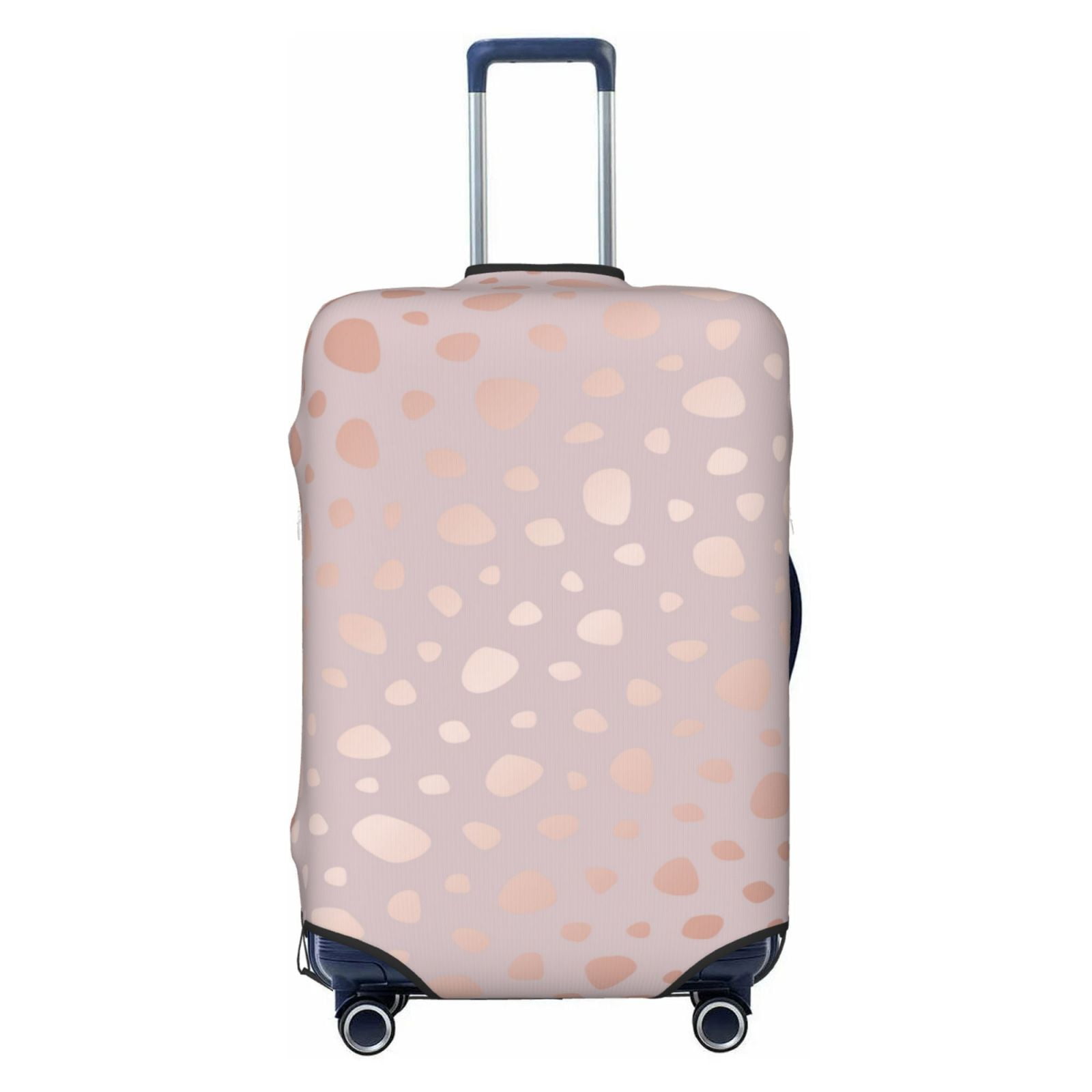 Balery Luggage Cover Rose Gold Abstract Spots 1 Print Suitcase Covers ...