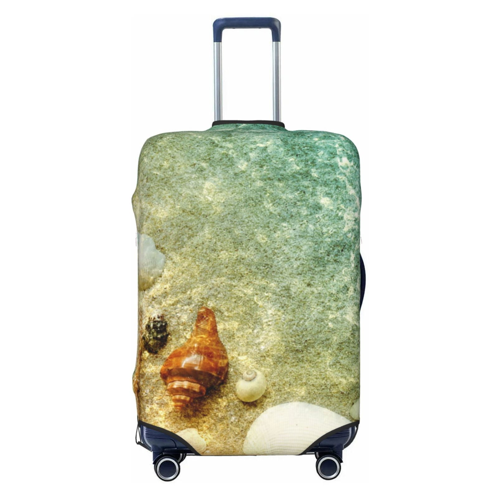 Balery Luggage Cover Starfish And Seashell Print Suitcase Covers for ...