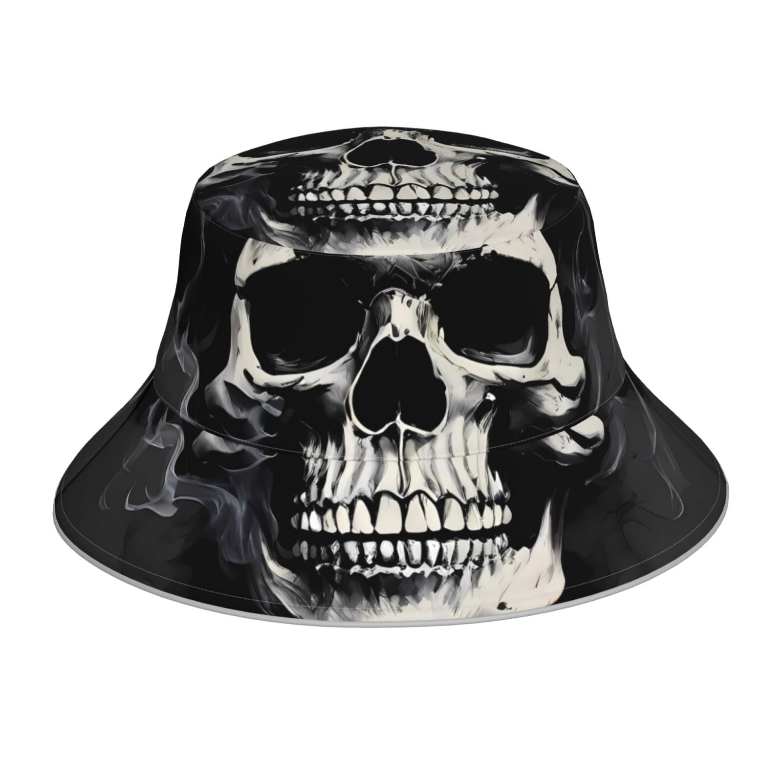 Balery Magician Hat Skull Sun Hats for Men Women Bucket Hat UPF 50 ...