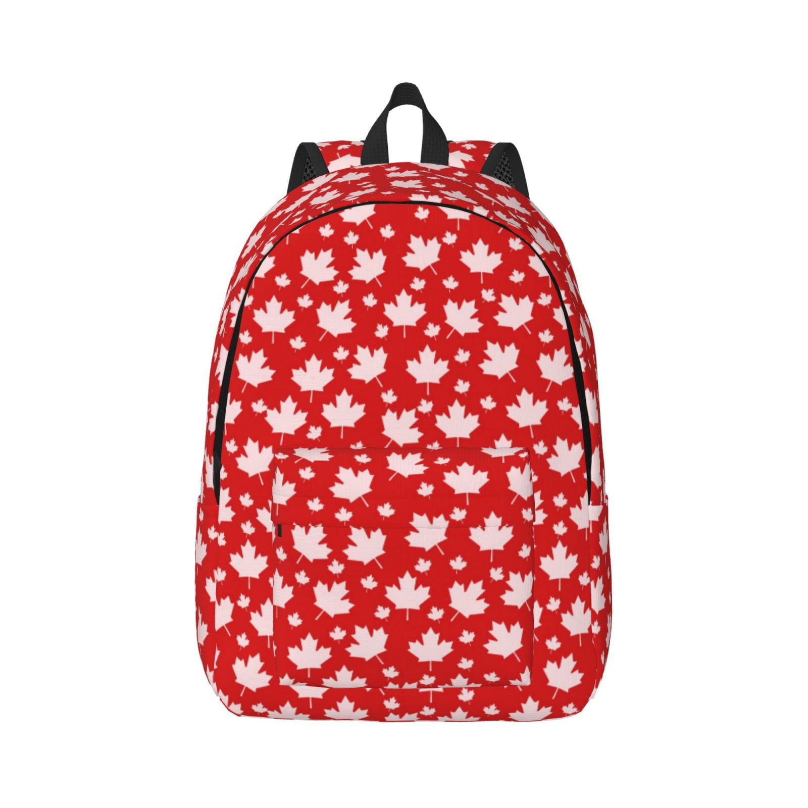 Balery Maple Leaves Vintage Canvas Backpack for Men and Women - Large ...