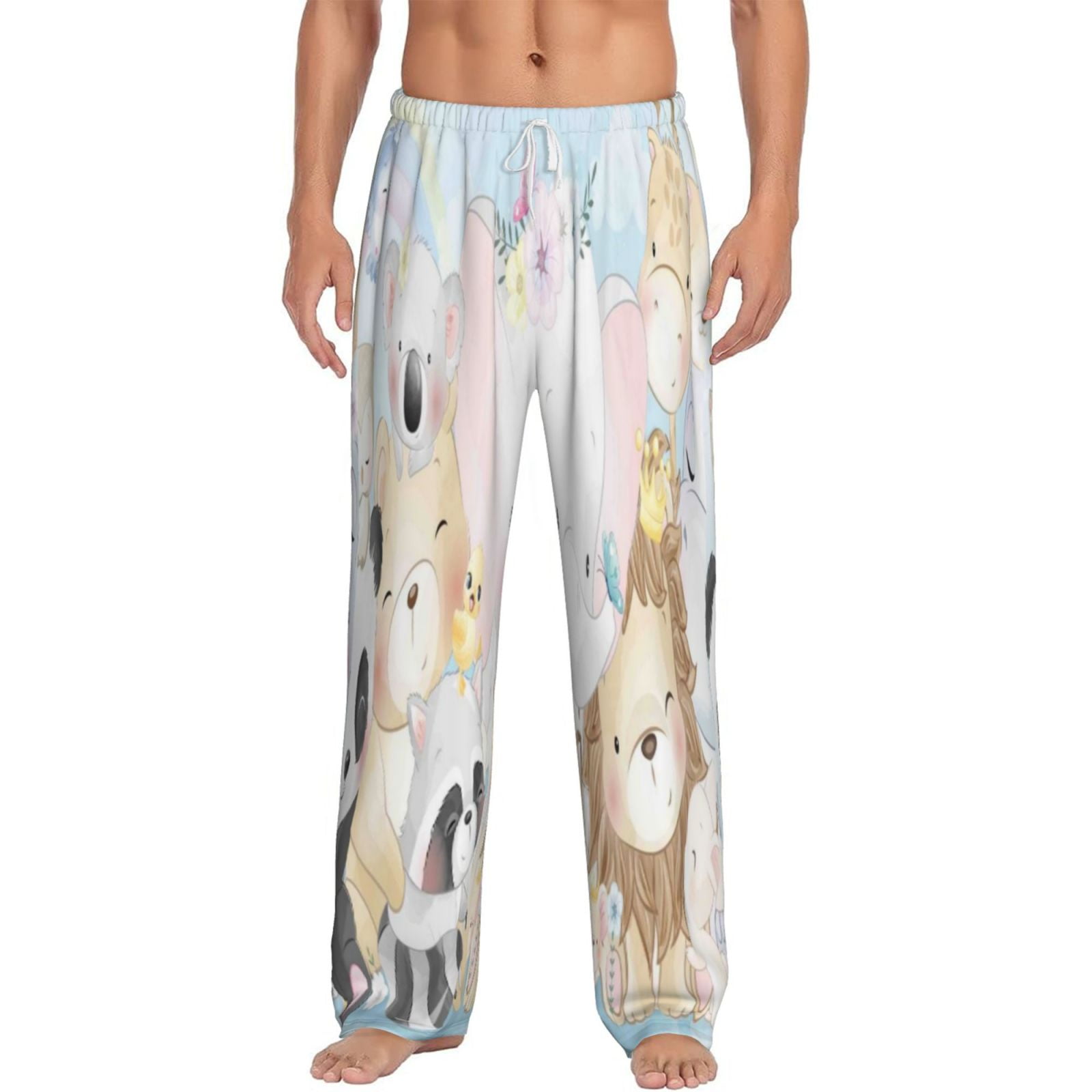 Balery Men'S Cute Animals Pants,Sleepwear Pants,Pajama Pants,Pj Bottoms ...