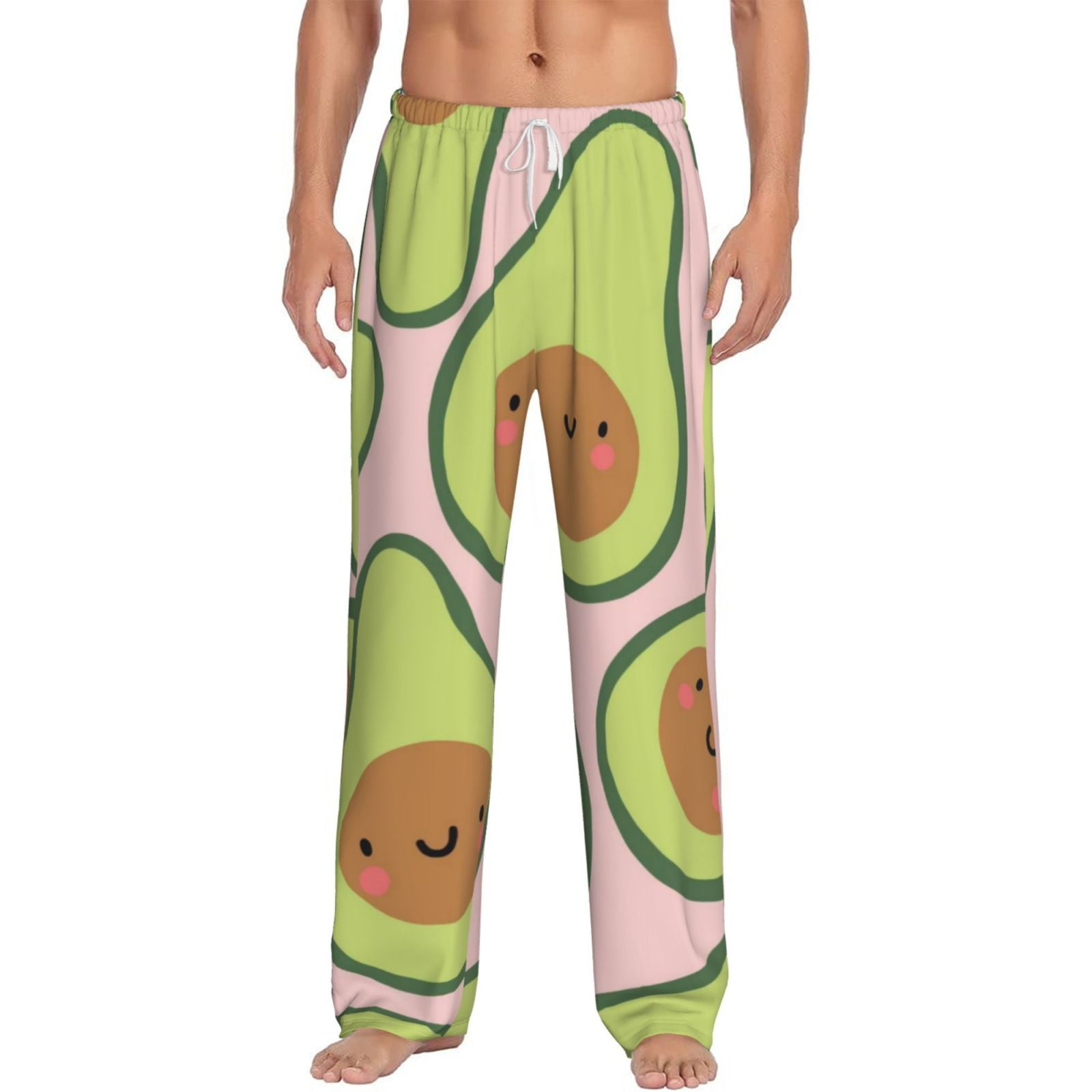 Balery Men'S Cute Avocado Pants,Sleepwear Pants,Pajama Pants,Pj Bottoms ...