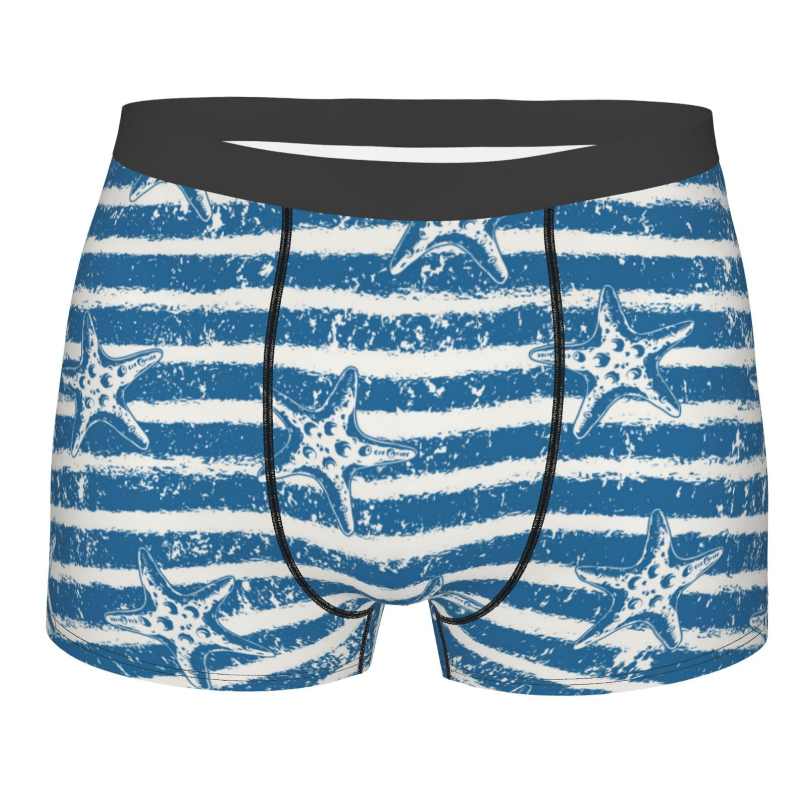Balery Men'S Design Name Ultra Soft Performance Boxer Briefs-Size Name ...