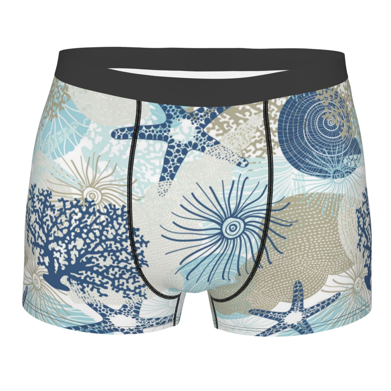 Balery Men'S Design Name Ultra Soft Performance Boxer Briefs-Size Name ...