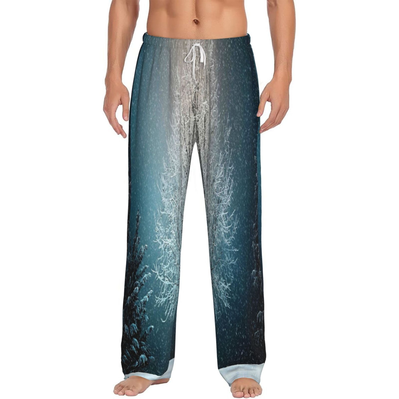 Balery Men'S Winter Rabbit Pants,Sleepwear Pants,Pajama Pants,Pj ...