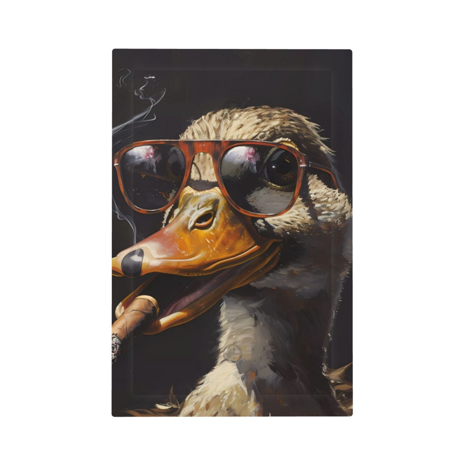 Balery Modern Funny Duck for Duplex Wall Plates Kit, Electrical Outlet ...