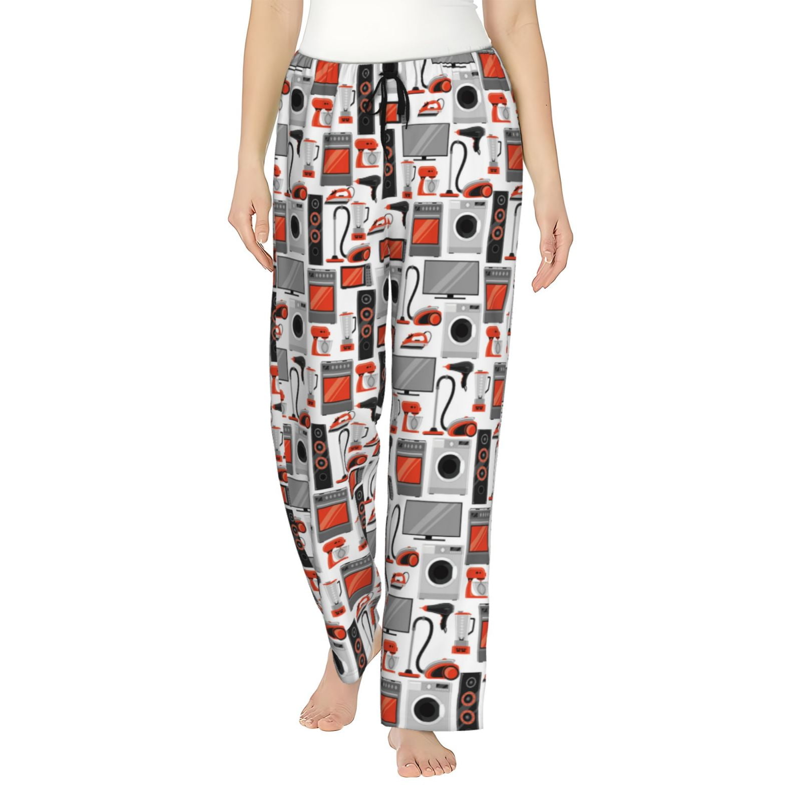 Balery Modern Life print Women's Pajama Pants,Ultra Lightweight Pjs ...