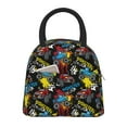 Balery Monster Car Pattern Lunch Bag Women, Lunch Box, Lunch Bag, Small ...