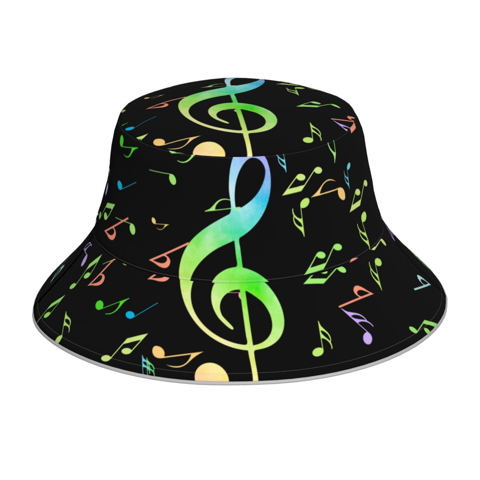 Balery Music Notes Sun Hats for Men Women Bucket Hat UPF 50+ Buckey Hat ...